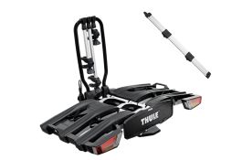 Thule Heckträger Kupplungsträger EasyFold XT3 934 +Auffahrrampe 9334 ...
